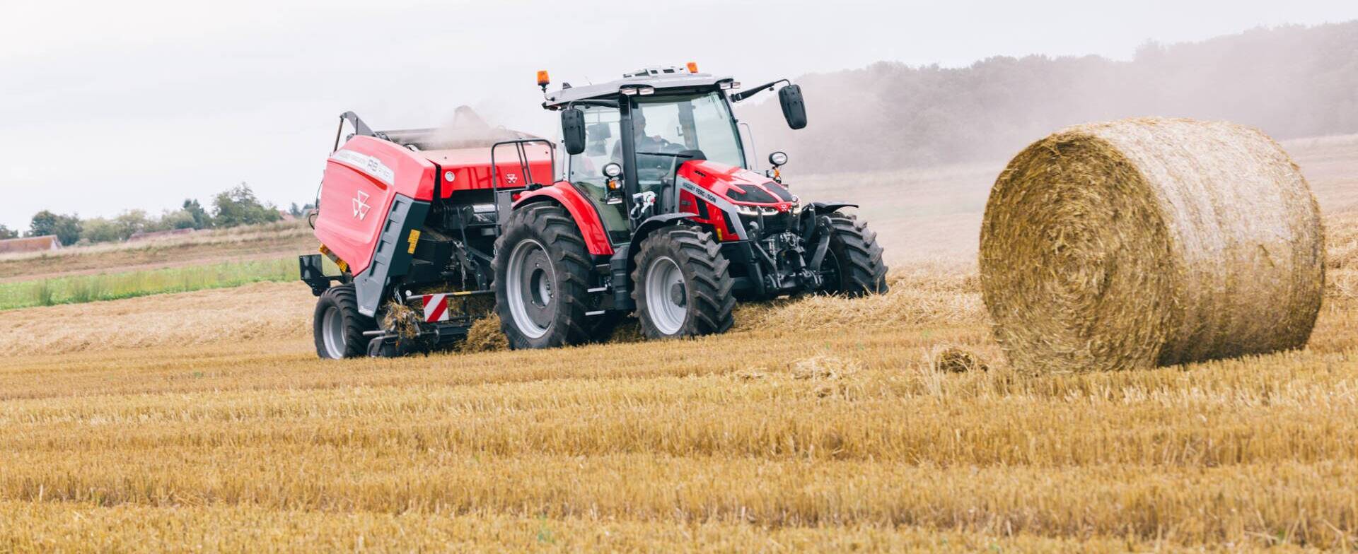 Massey Ferguson RB 4160 V Xtra prémium minőségű változókamrás körbálázók készletről szezonra!